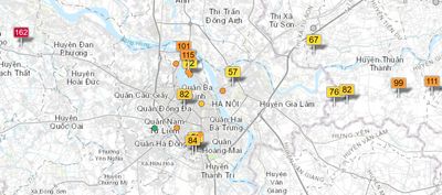 Infographic: Chỉ số PM2.5 năm 2022 của 50 thủ đô trên thế giới