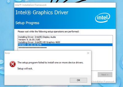 Lỗi Driver Intel HD Graphics 4600 | Viết bởi chinmixulipu