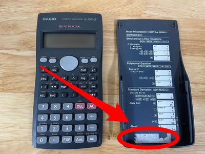 Review Máy tính Casio fx-500MS sau gần 20 năm sử dụng